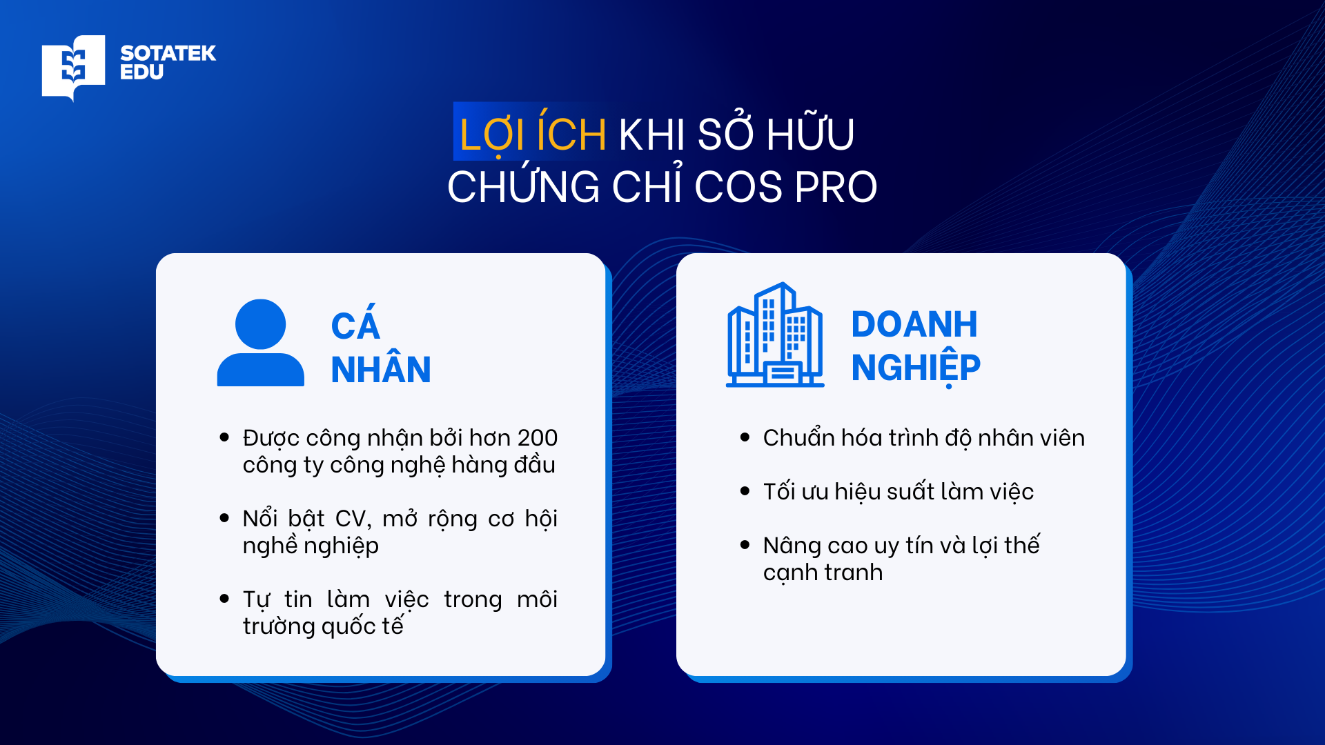COS Pro là gì? Tất tần tật về chứng chỉ lập trình quốc tế COS Pro